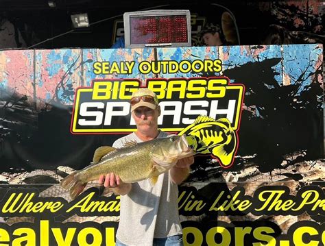 Mark Talleys 933 Wins Sealy Outdoors Big Bass Splash On Lake Fork