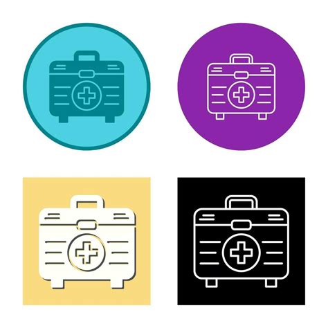 First Aid Kit Vector Icon 34479764 Vector Art At Vecteezy