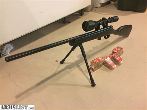 Armslist For Sale Trade Marlin 717 Bull Barrel 17 Hm2 Extras