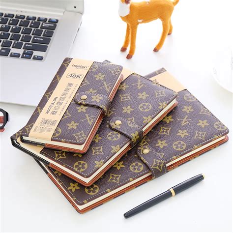 Business Retro Luxury Notebook A6 Portable Office Buckle Meeting Record