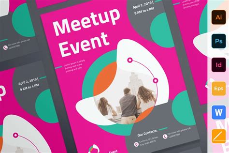 meetup event poster