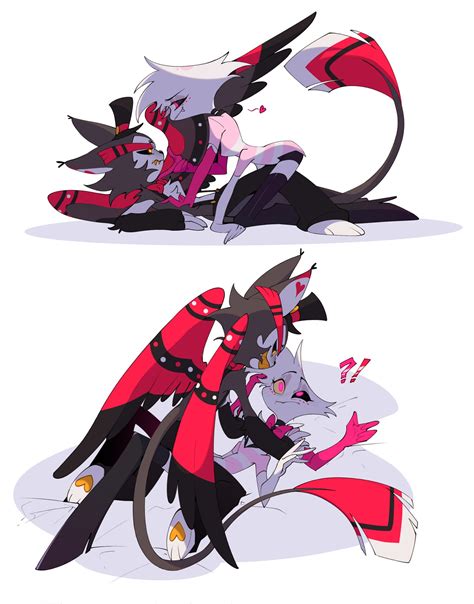 Angel Dust And Husk Hazbin Hotel Drawn By Sushisu Okamikoto050