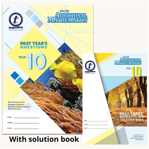 Igcse Year 10 Additional Mathematics Topical Past Years Questions With