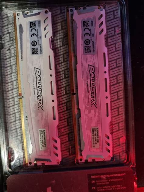 Crucial Ballistix Sport Lt 16gb 2x8gb 2400mhz