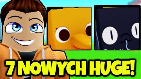 7 Nowych Huge PetÓw W Nowym Update Przecieki Pet Simulator X Roblox