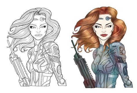 젠타글 색칠하기 사진 Freepik