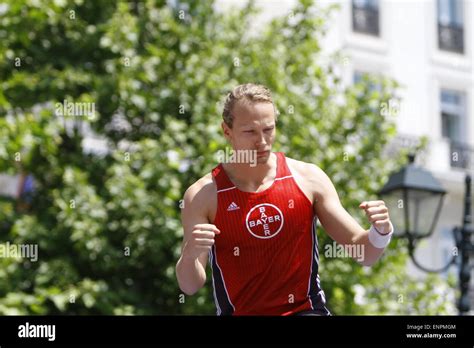 Athens Greece 09th May 2015 Tobias Scherbarth From Germany