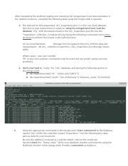 2 1 Assignment CRUD In MongoDB Docx After Completing The Textbook