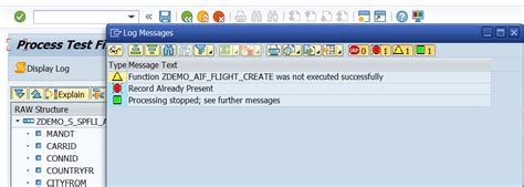 Testing Interface Message In Aif Sapcodes