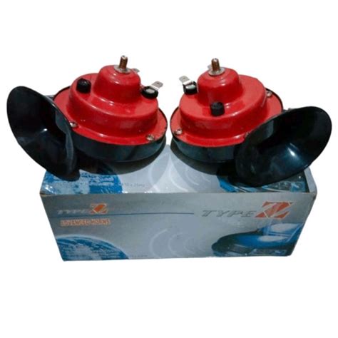 Jual 12V 24V KLAKSON MOBIL KEONG DUAL TONE BEL HORN Shopee Indonesia