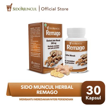 Promo Sido Muncul Remago Herbal Rematik Nyeri Sendi Bengkak Migrain Kota Bekasi Sido