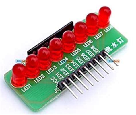 8 Road Water Flow Light Entertaining Diversions Led Mcu Module Smartqat