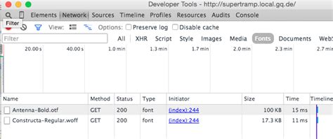 Css Why Are My Web Fonts Files Not Being Loaded Stack Overflow
