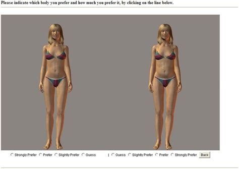 Example Frame From The Body Size Preference Task Download Scientific Diagram