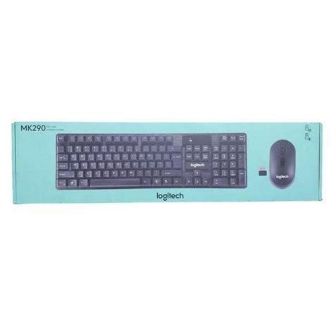 Logitech Logi Mk290 Wireless Keyboard And Mouse Combo Modern Full Size Layout High Quality
