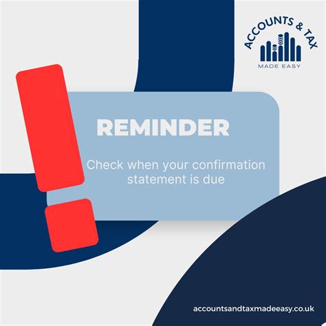 Nicola Barnett Maat Mayes On Linkedin When Is Your Confirmation Statement Due You Can Check