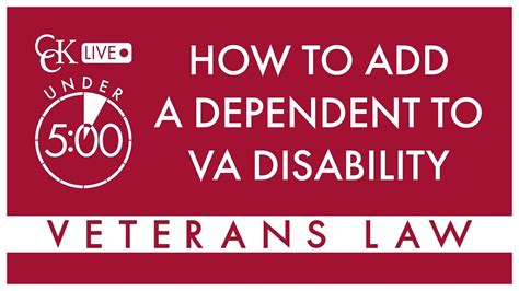 VA Disability Benefits Hack How To Add A Parent As A Dependent And Maximize Your Benefits Step