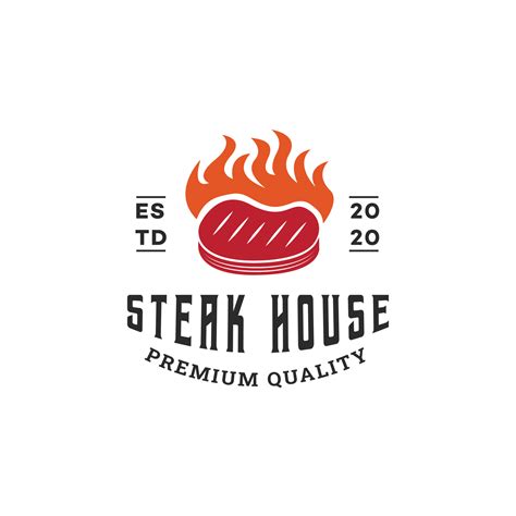 Barbercue Logo Template Bbq And Grill Steak House Bbq 5106224 Vector