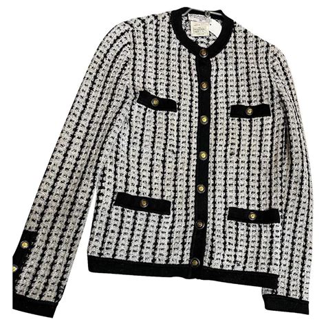 Chanel Jackets Multiple Colors Polyester Ref 839095 Joli Closet