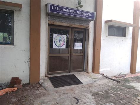 Material Testing Cell Tapi Diploma Engineering College