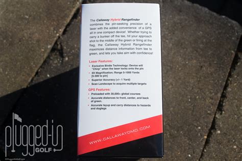 Callaway Hybrid Lasergps Rangefinder Review Plugged In Golf