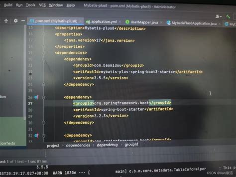 解决mybatis plus与springboot3 0 、spring6 0 的兼容性问题 springboot3和mybatisplus兼容性问题 csdn博客