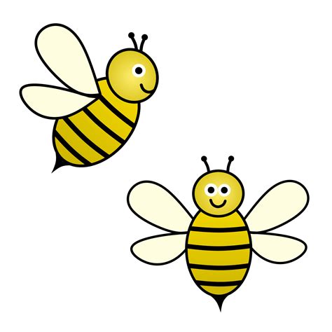 Cute Yellow Bee Vector Design 9537555 Vector Art At Vecteezy