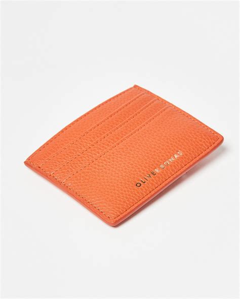 Oliver Bonas Lola Card Holder In Orange Endource