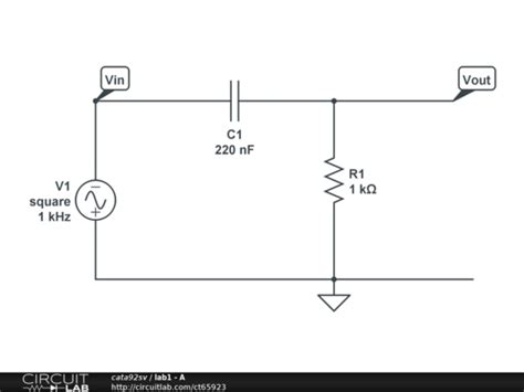 Lab1 A Circuitlab