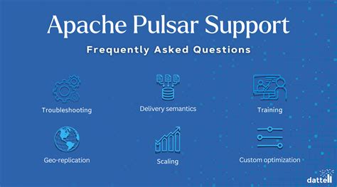 apache pulsar support faq