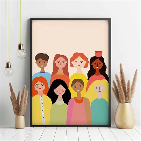 Equality Classroom Decor Teacher Diversity Printable Premium Ai