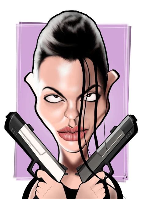 Angelina Jolie Cartoon