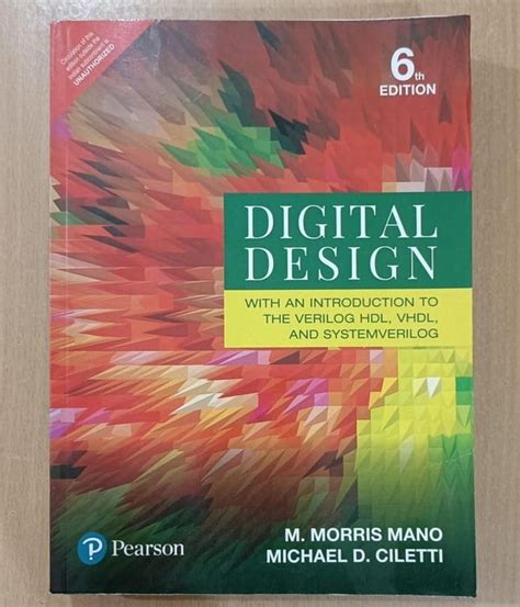 Digital Design 6e By Morris Mano A2Z Book Hub