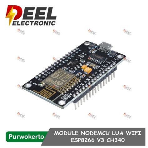 Jual MODULE NODEMCU LUA WIFI ESP8266 V3 CH340 INTERNET OF THINGS BOARD