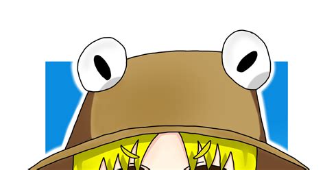 東方project ハシビロコウと諏訪子様 イシケン黄緑色の亀のイラスト Pixiv