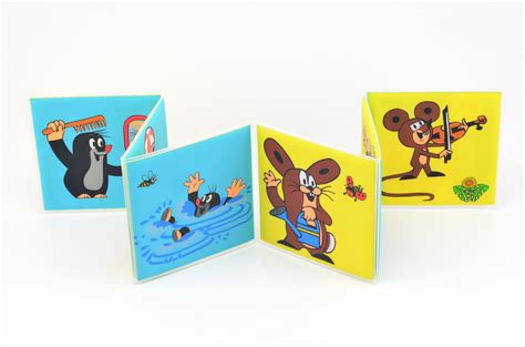 Rozkládací Knížka Krtek Plast 12x12cm V Sáčku