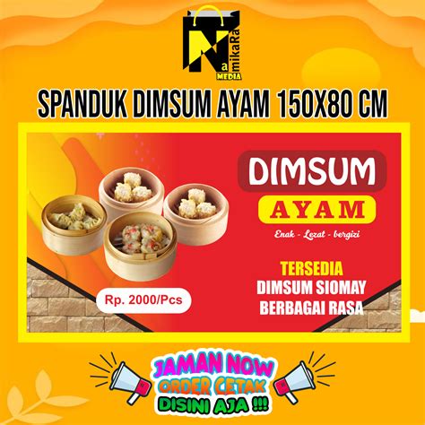 Jual Banner Spanduk Backdrop Dimsum Banner Dim Sum Sp Vrogue Co