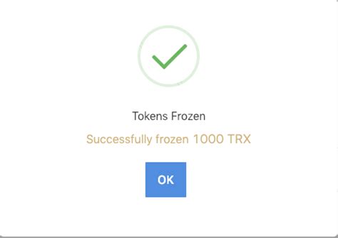 Error Freeze Trx To Gain Energy Using Ledger Nano S Issue
