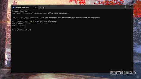 How To Find Your Computer S Serial Number On Windows Android Authority
