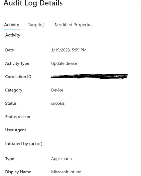 Azure Active Directory Audit Log Showing Machine Has Renaming