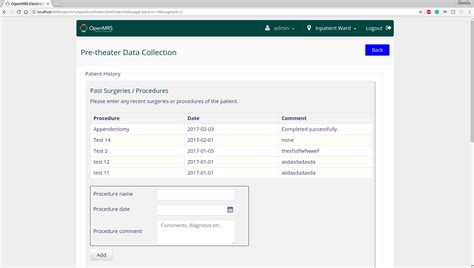Gsoc 2017 Operation Theater Module Workflow Enhancements Final