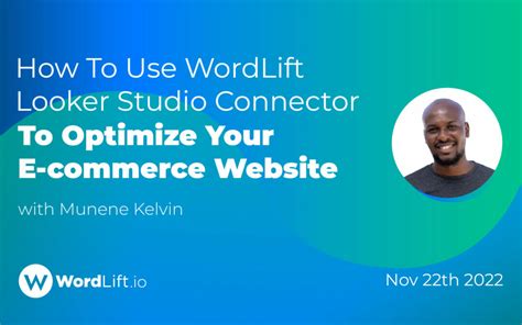 How To Use WordLift Looker Studio Connector For Your E Commerce