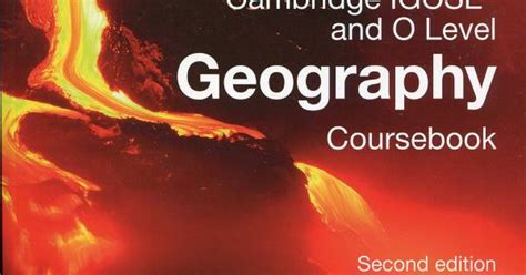 Cambridge Igcse Geography Coursebook With Cd Rom 2nd Edition