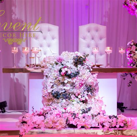 Clear Cake Table Event Decor Hire