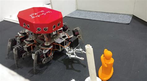 Initiating A Legged Fire Extinguisher Robot UM Surabaya Students Pass KRSRI Muhammadiyah