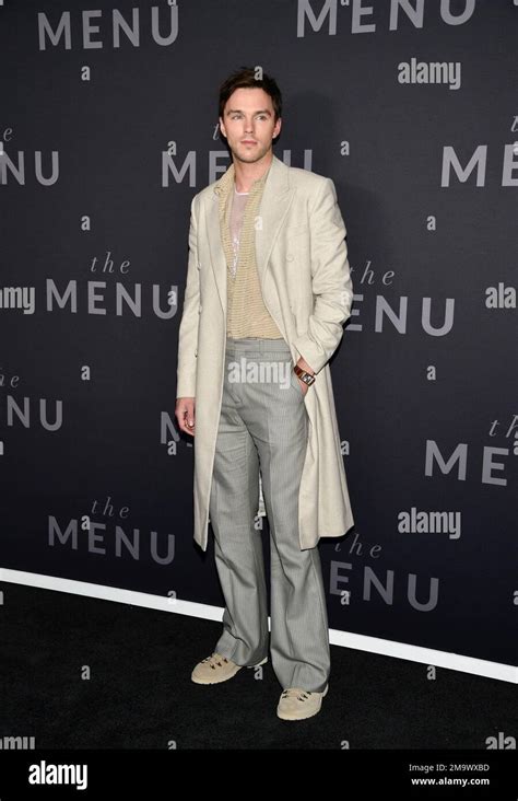 Nicholas Hoult Attends The Premiere Of The Menu At Amc Lincoln Square On Monday Nov