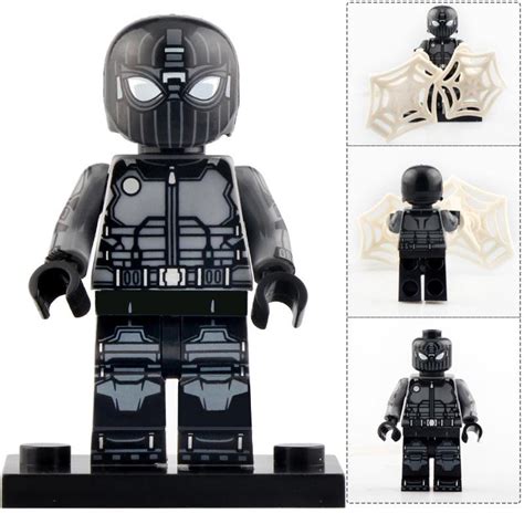 Spider Man Shield Suit Marvel Minifigures Mini Figure Minifigs