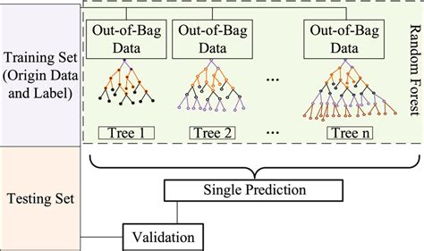 Conceptual Diagram Of A Random Forest Model Many Out Of Bag Samples