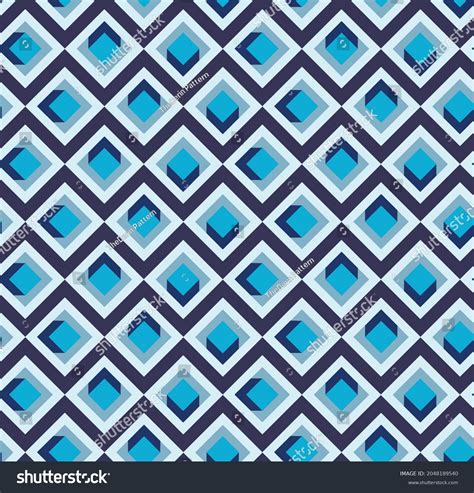 Seamless Geometric Fabric Print Pattern Stock Illustration 2048189540 Shutterstock