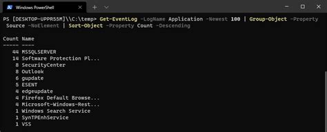Get Eventlog In Powershell Mssql Dba Blog